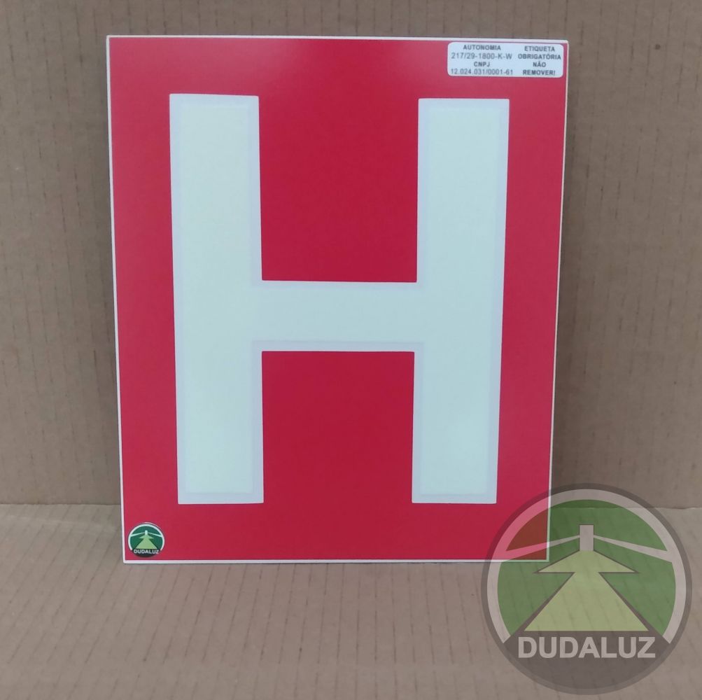 DUDALUZ - Sinalização de Emergência - Placa E8 - HIDRANTE DE INCÊNDIO ...